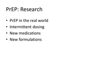PrEP: Pre-exposure Prophylaxis | PPTX