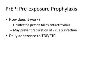 PrEP: Pre-exposure Prophylaxis | PPTX