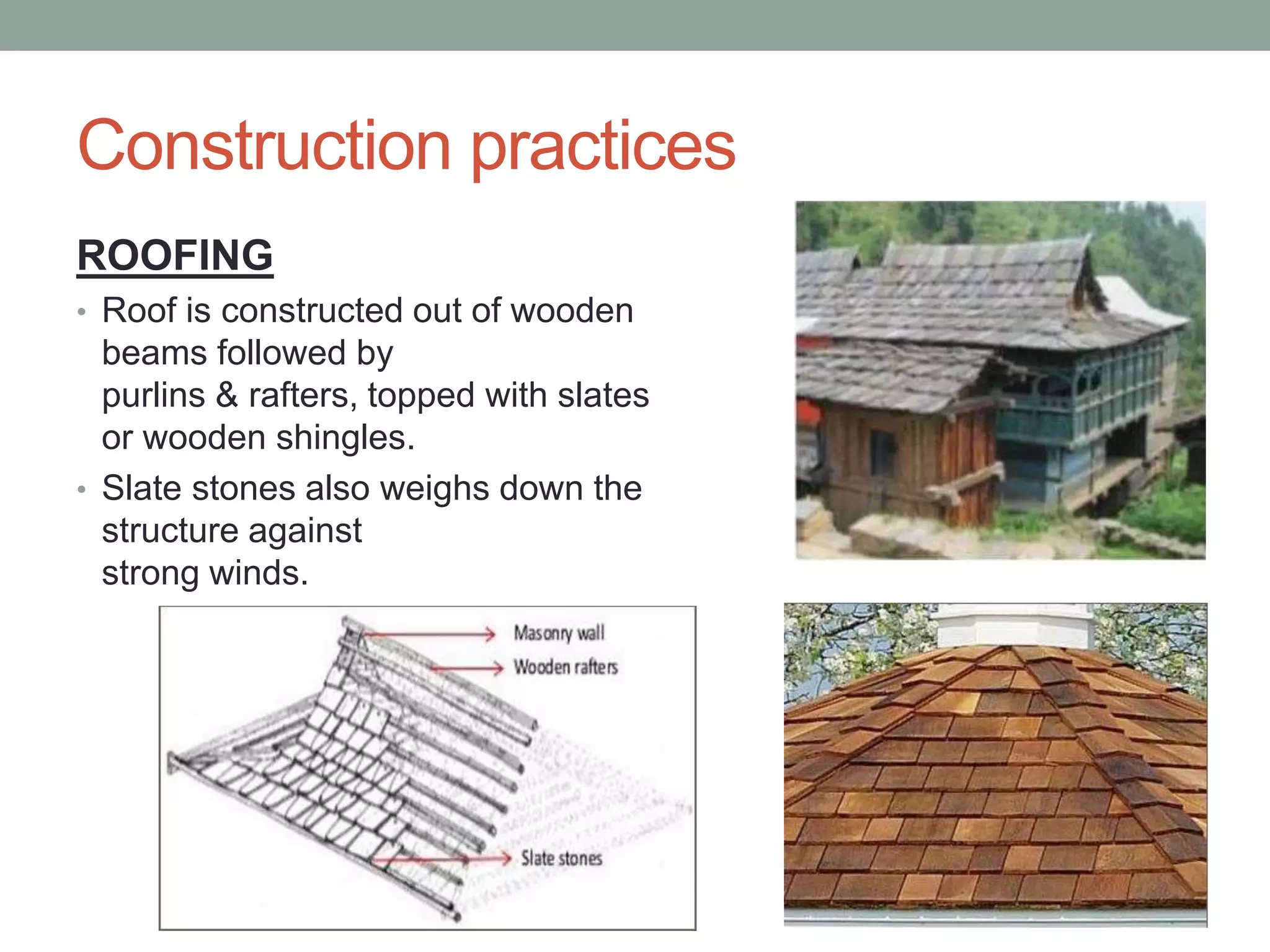 Vernacular Architecture of Himachal Pradesh - Kath kuni architecture | PPTX