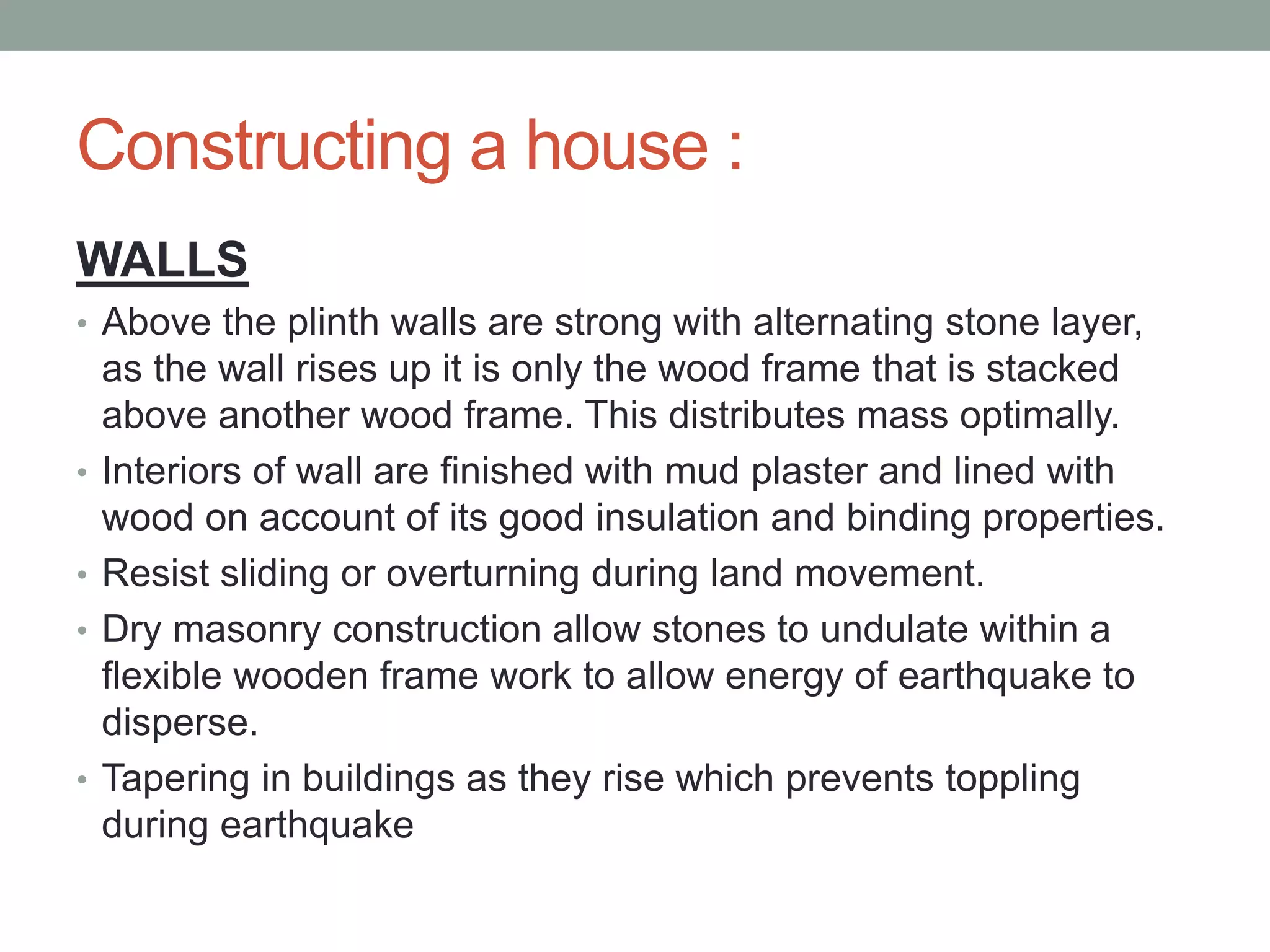 Vernacular Architecture of Himachal Pradesh - Kath kuni architecture | PPTX