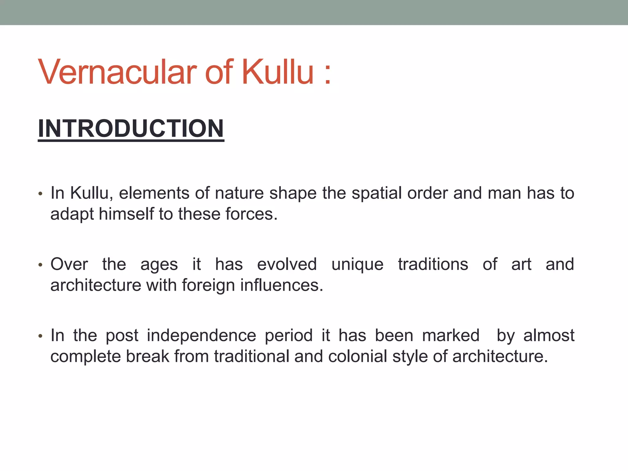 Vernacular Architecture of Himachal Pradesh - Kath kuni architecture | PPTX