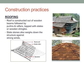 Vernacular Architecture of Himachal Pradesh - Kath kuni architecture | PPTX