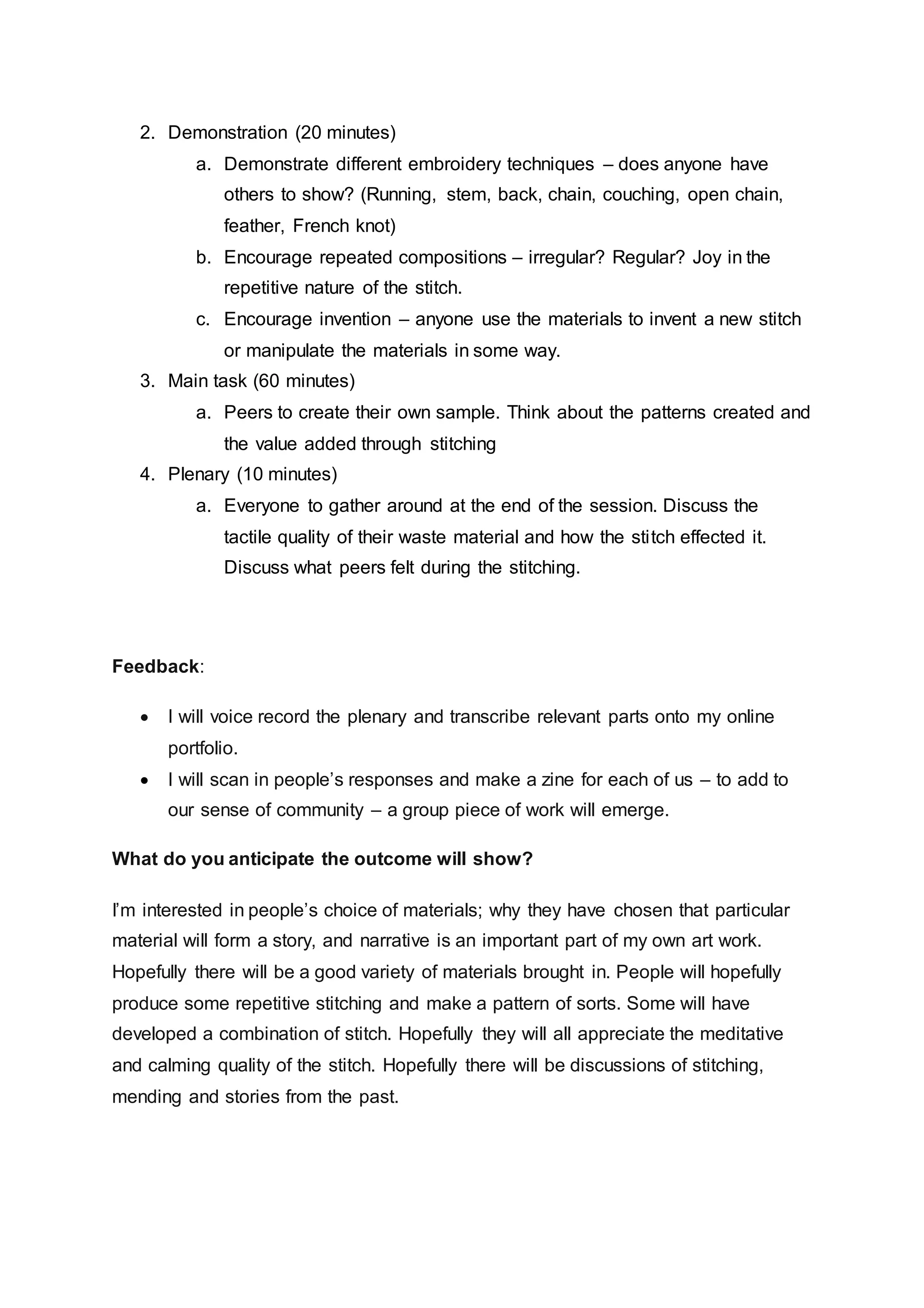 Kath lovett peer workshop proposal | DOCX
