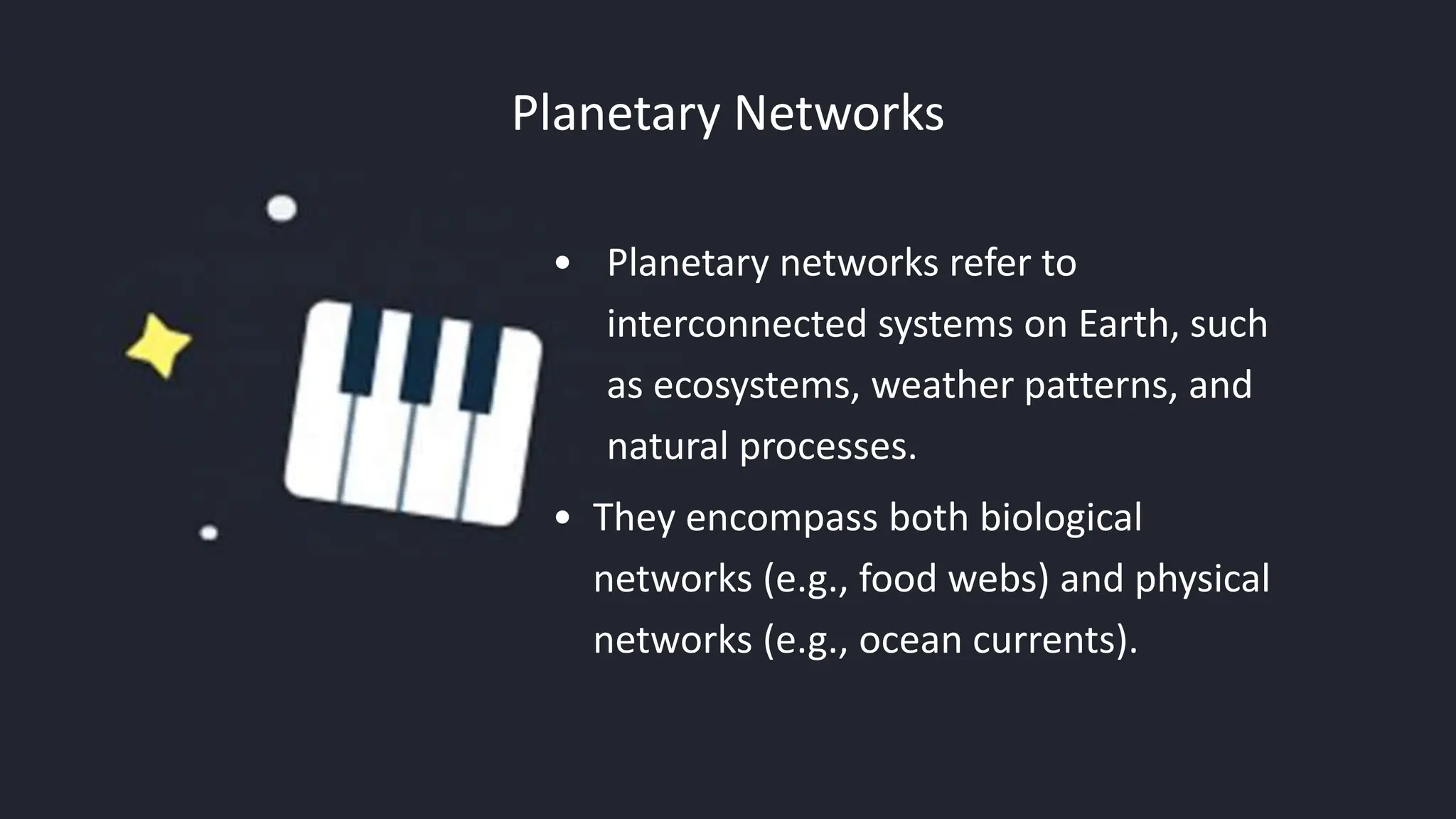 Planetary Networks, Global Warming and Climate Change | PPTX