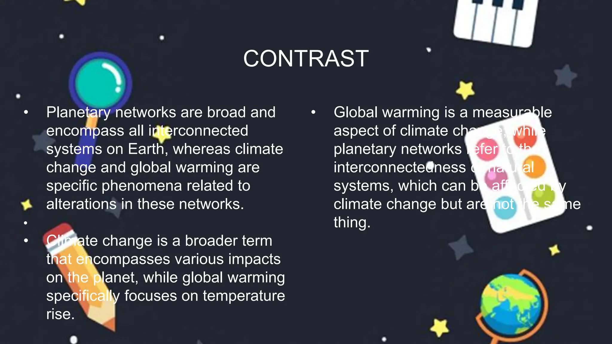 Planetary Networks, Global Warming and Climate Change | PPTX