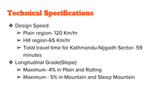 Kathmandu terai fast track | PPTX