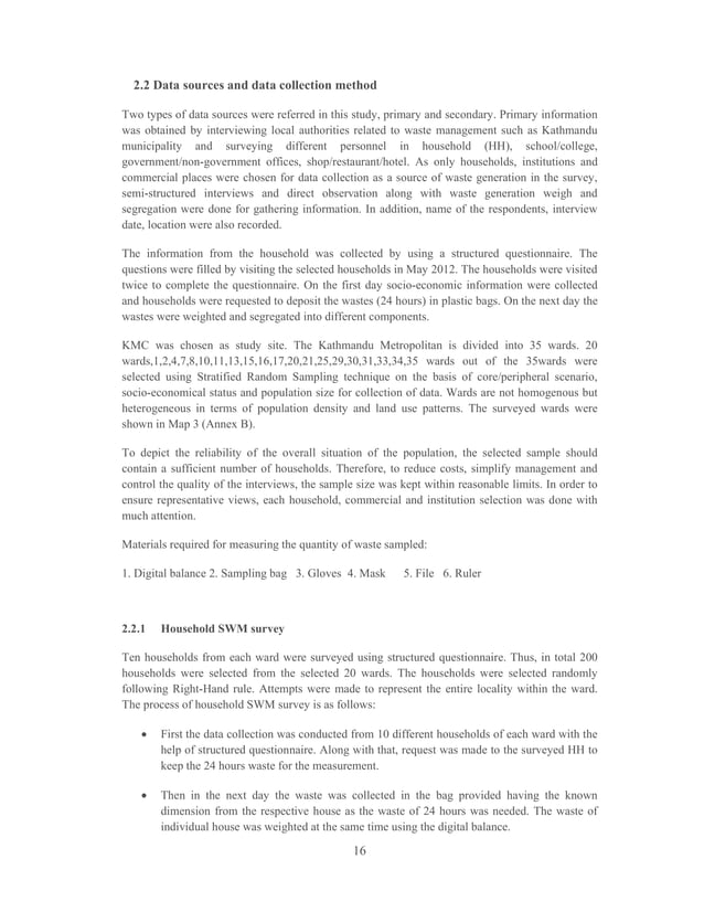 Kathmandu ADB case study.pdf | Environmental Services Industry | Industries