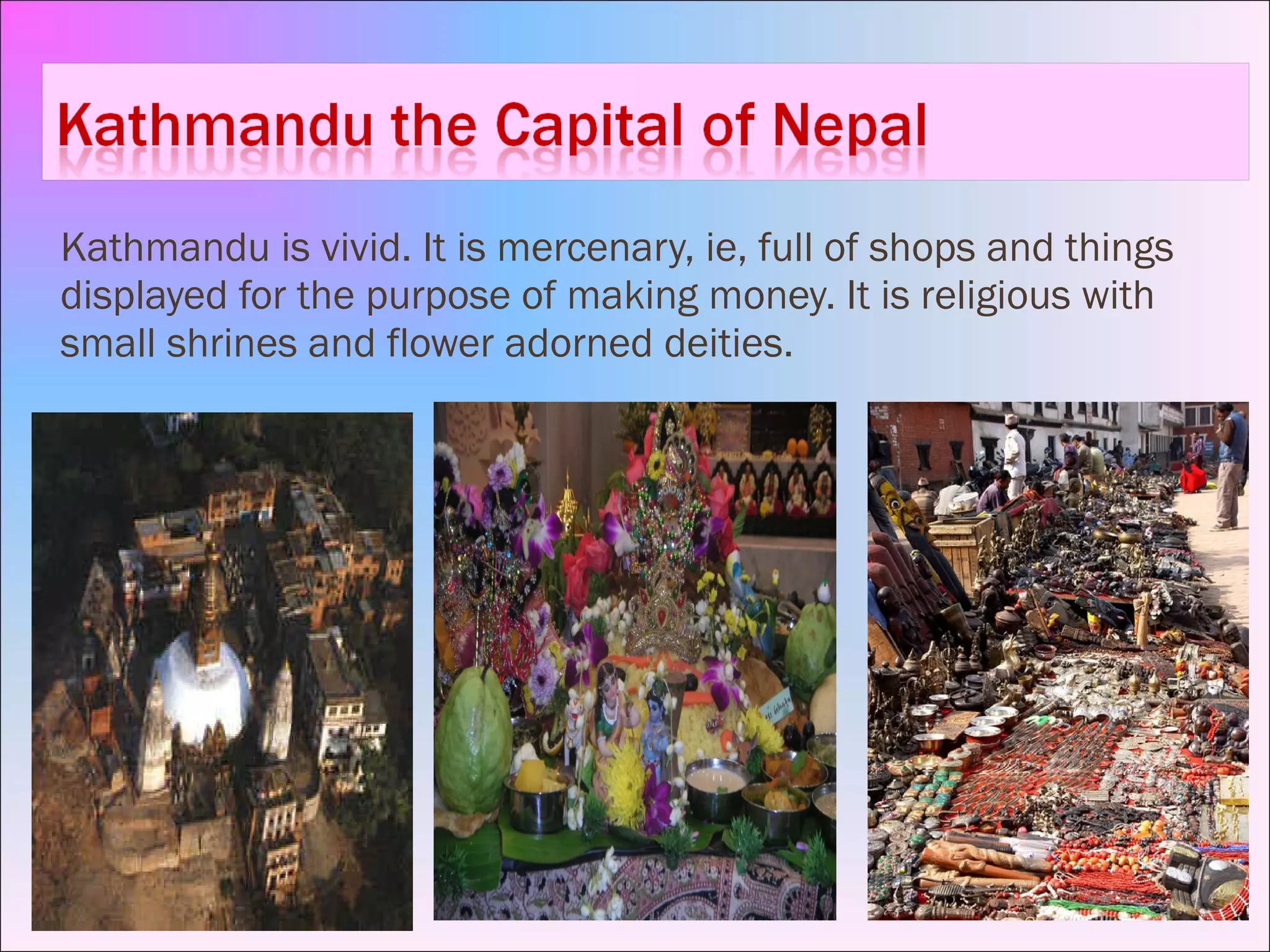 Kathmandu ppt 2003 | PPT