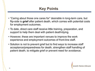 Kathrin Boerner-Direct Care Worker's Experiences with Patient Death ...