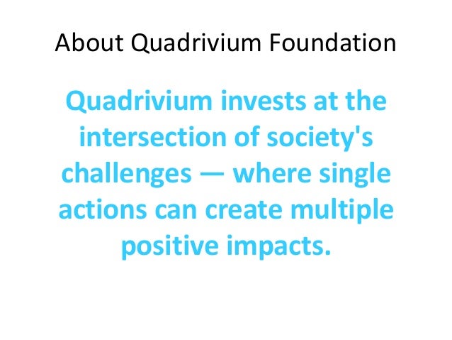 Quadrivium Foundation