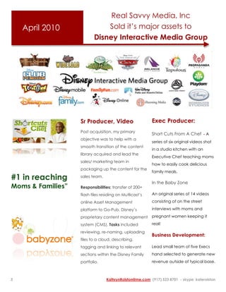 Kathryn Rolston Exec Prod Digital Strategy