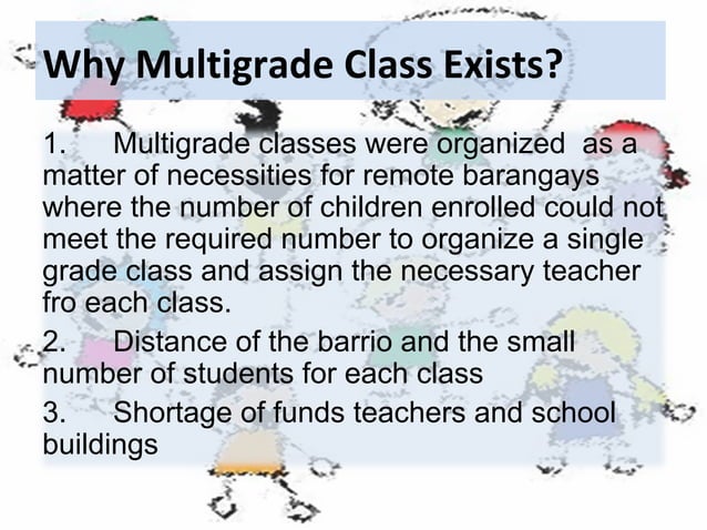 multi-grade class | PPT
