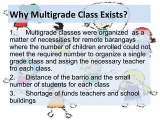 multi-grade class | PPT