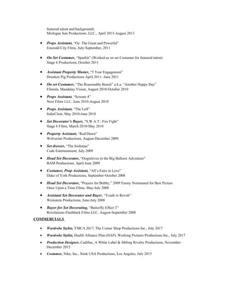 Kathy fennessy resume 020118 | PDF