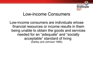 Keeping Up Appearances: Consumption and Masking Poverty - Kathy ...