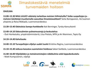 Avaus ja Sompa-hankkeen odotuksia, Kati Berninger, Tyrsky-Konsultointi ...