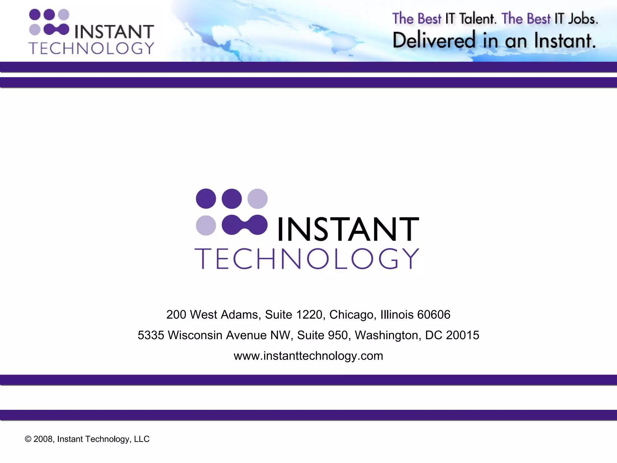 Instant Technology Overview | PPT