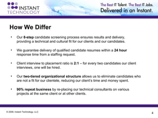 Instant Technology Overview | PPT