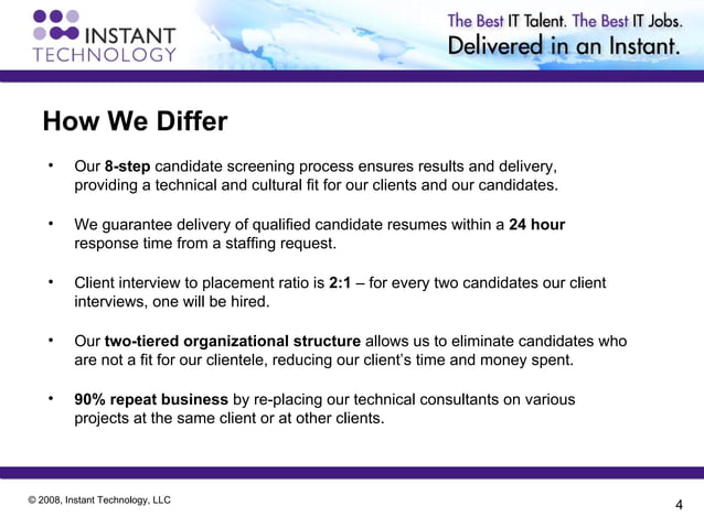 Instant Technology Overview | PPT