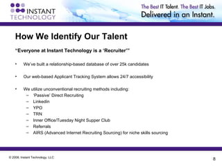 Instant Technology Overview | PPT