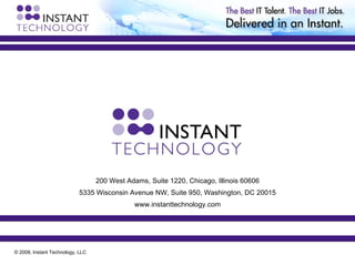 Instant Technology Overview | PPT