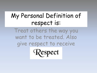 Respect | PPTX