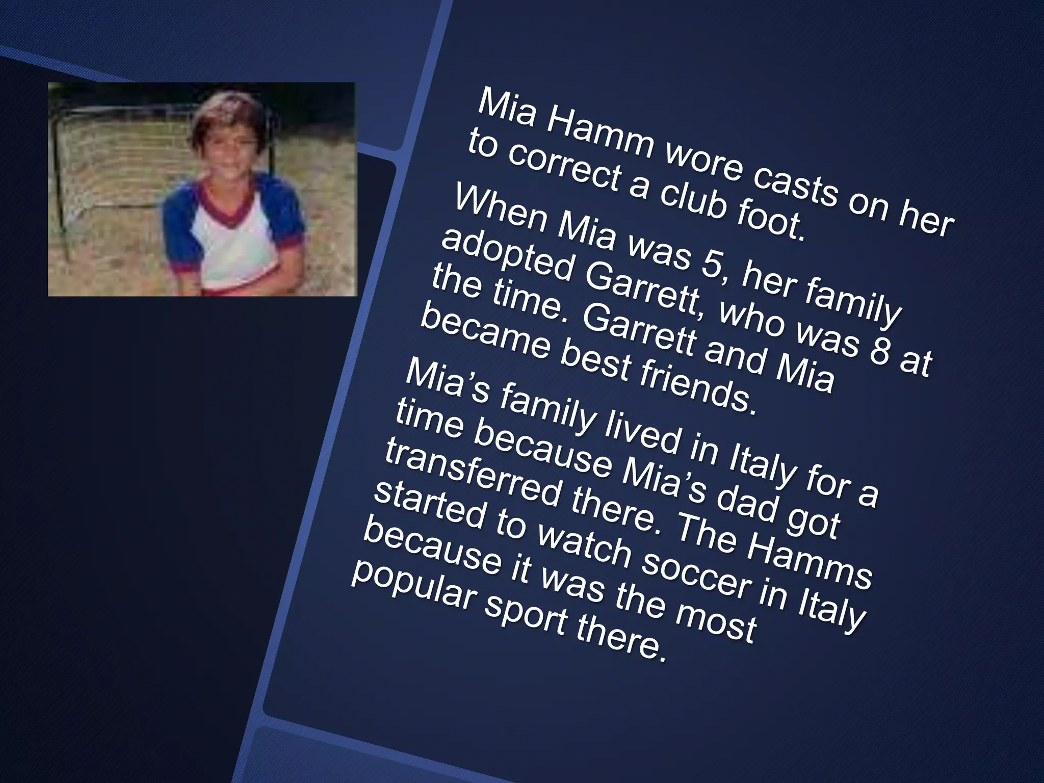 Katie mia hamm | PPT