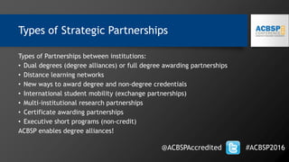 Transcontinental Program Delivery Meeting ACBSP Standards | PPTX ...