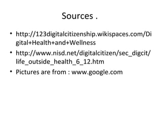 Digital Health and Wellness . | PPT