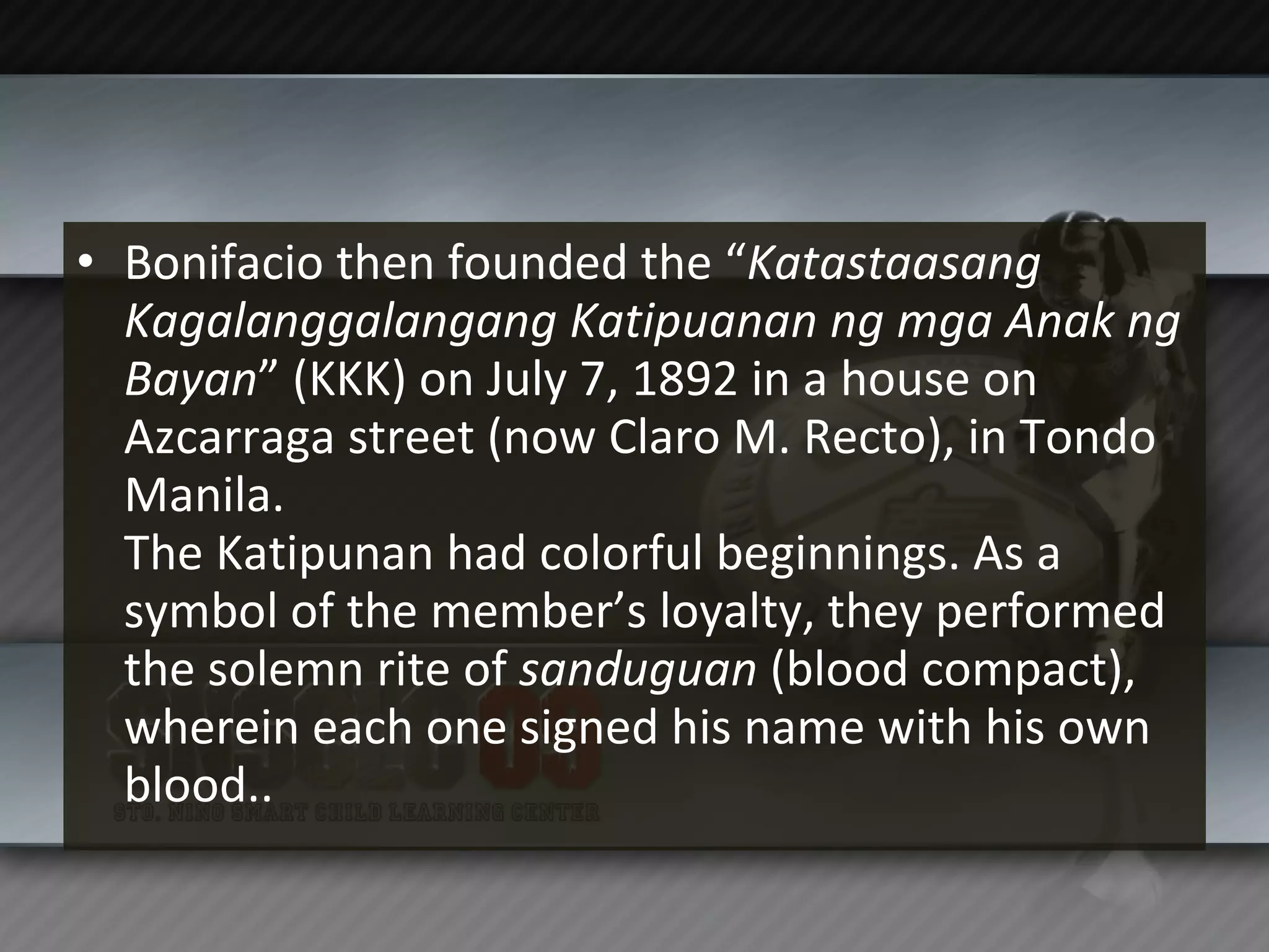 Katipunan | PPT