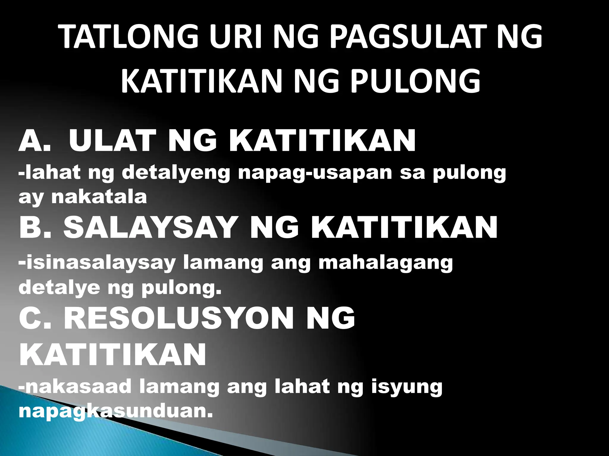KATITIKAN-NG-PULONG ay tungkol sa mga salita | PPT