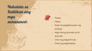 Katitikan-ng-Pulong halimbawa at explanation | PDF
