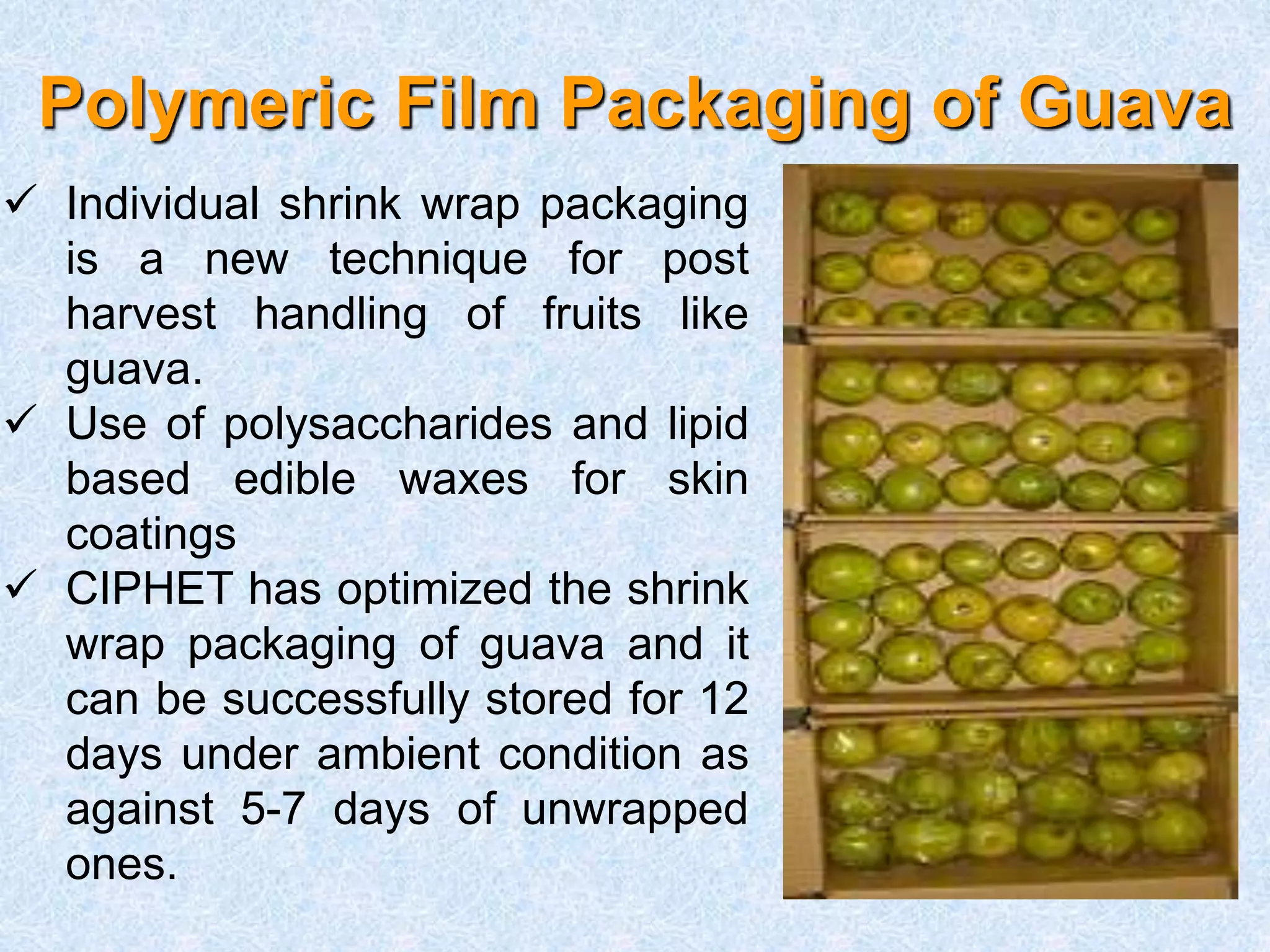 GUAVA PROCESSING | PPTX