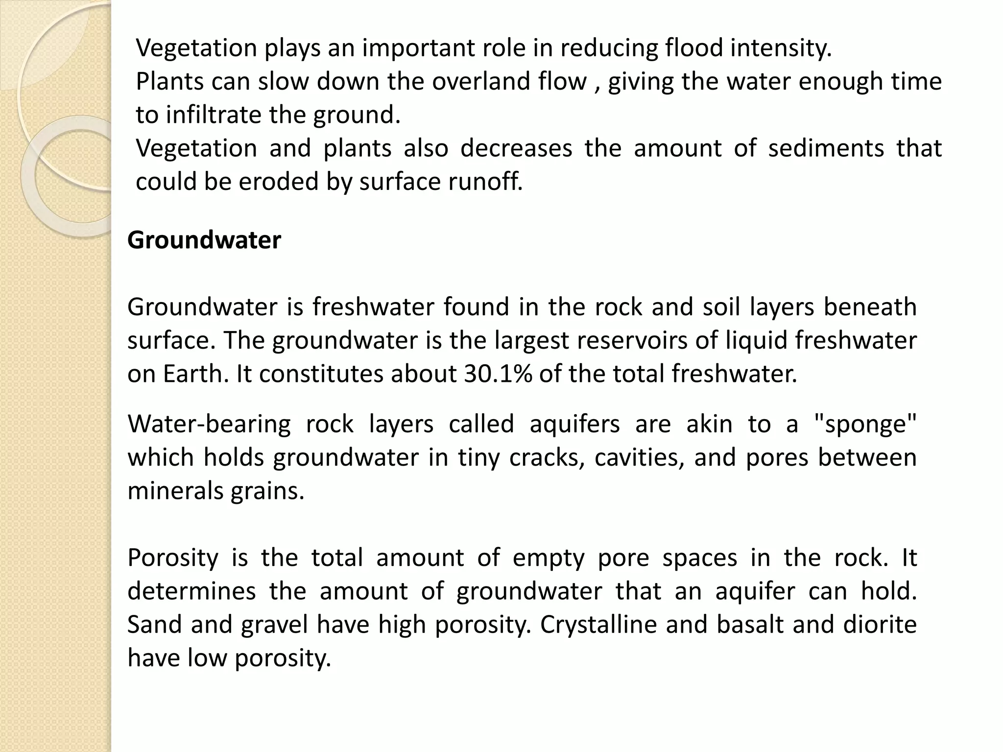 Grade 11 Chapter 4 Module Earth Science : Water Resources | PPTX