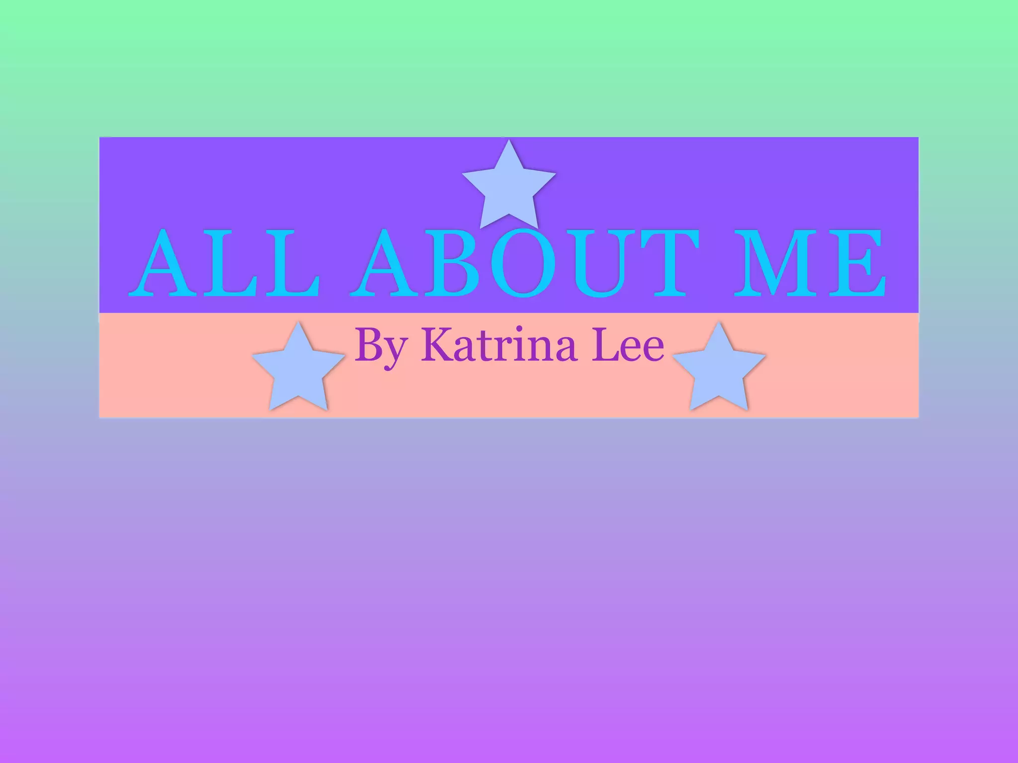 Katrina - All About Me | ZIP