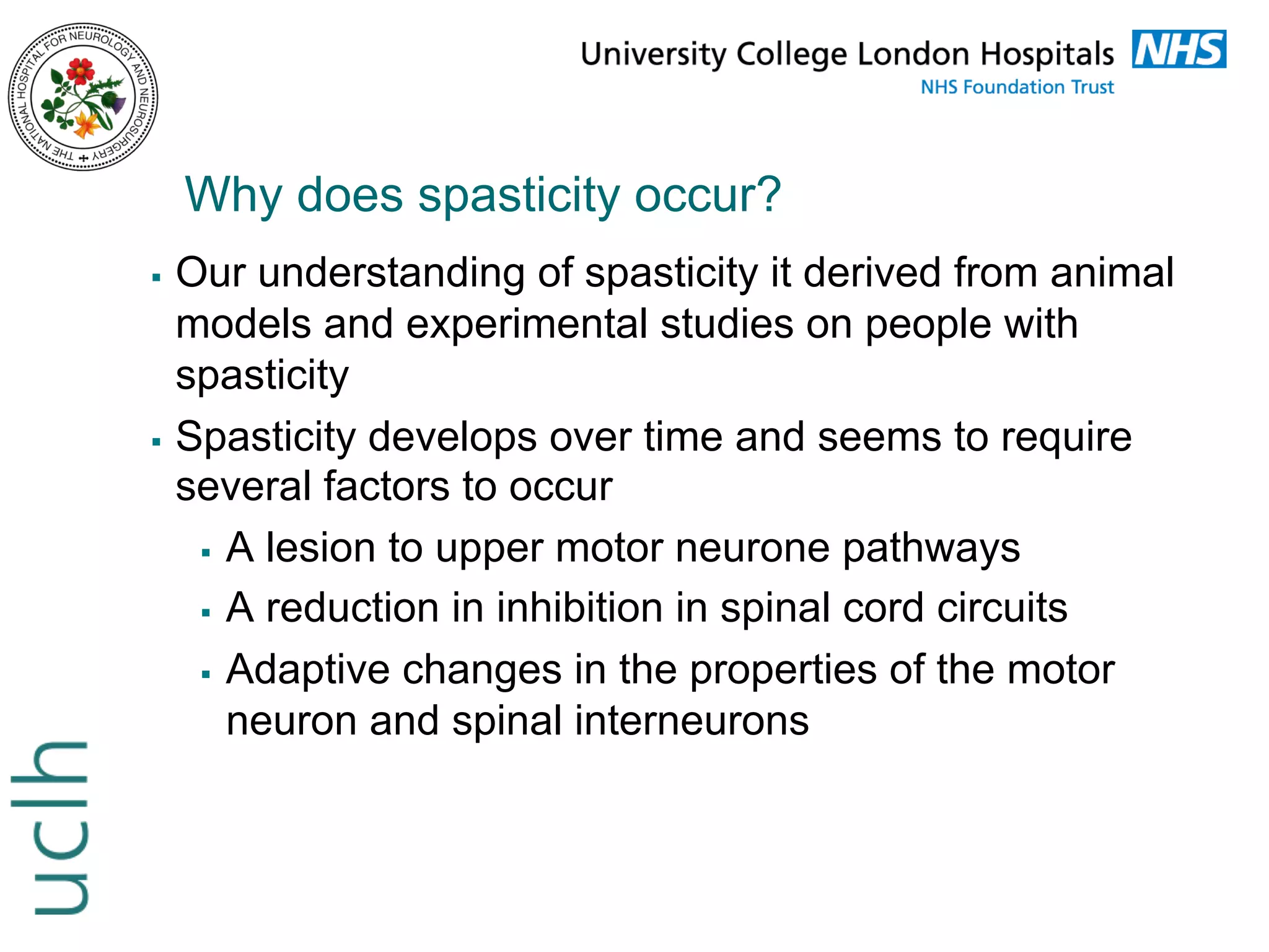Katrina Buchanan - Spasticity Management in MS: A team approach | PDF