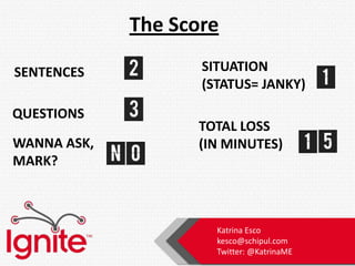 Best Business Email Ever Written - Katrina Esco - Ignite Houston 2012 ...