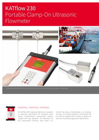 Katronic - Ultrasonic Flow Measurement & Flowmeters - Product Brochure ...