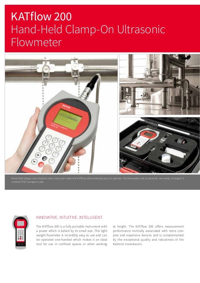 Katronic - Ultrasonic Flow Measurement & Flowmeters - Product Brochure