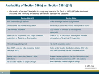 Methods for Maximizing Value in M&A Tax Structures | PDF | Business ...