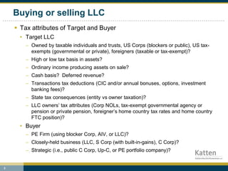 Methods for Maximizing Value in M&A Tax Structures | PDF