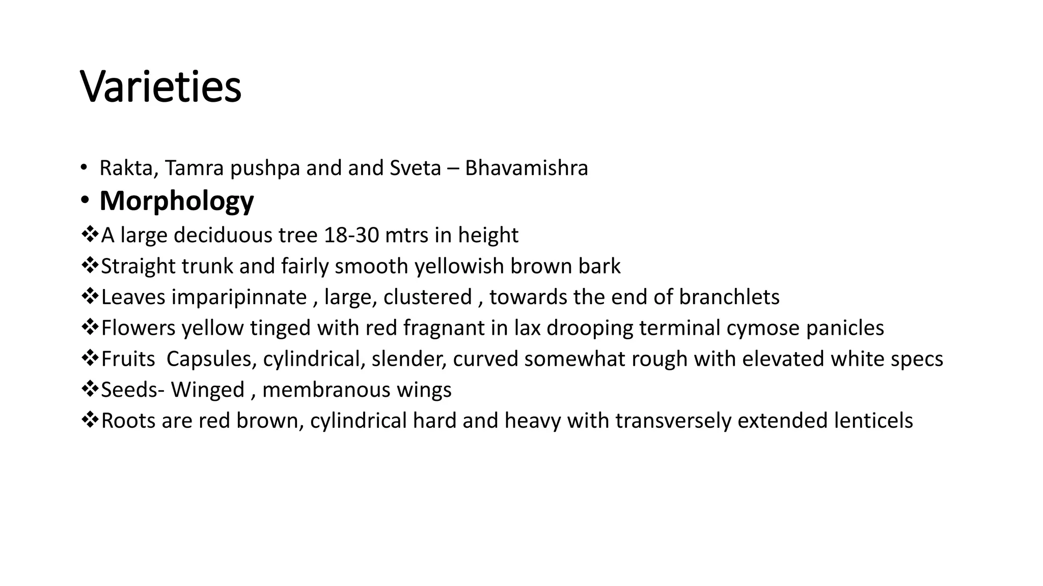 Katuki, khadira, pashana bheda, patala | PPTX