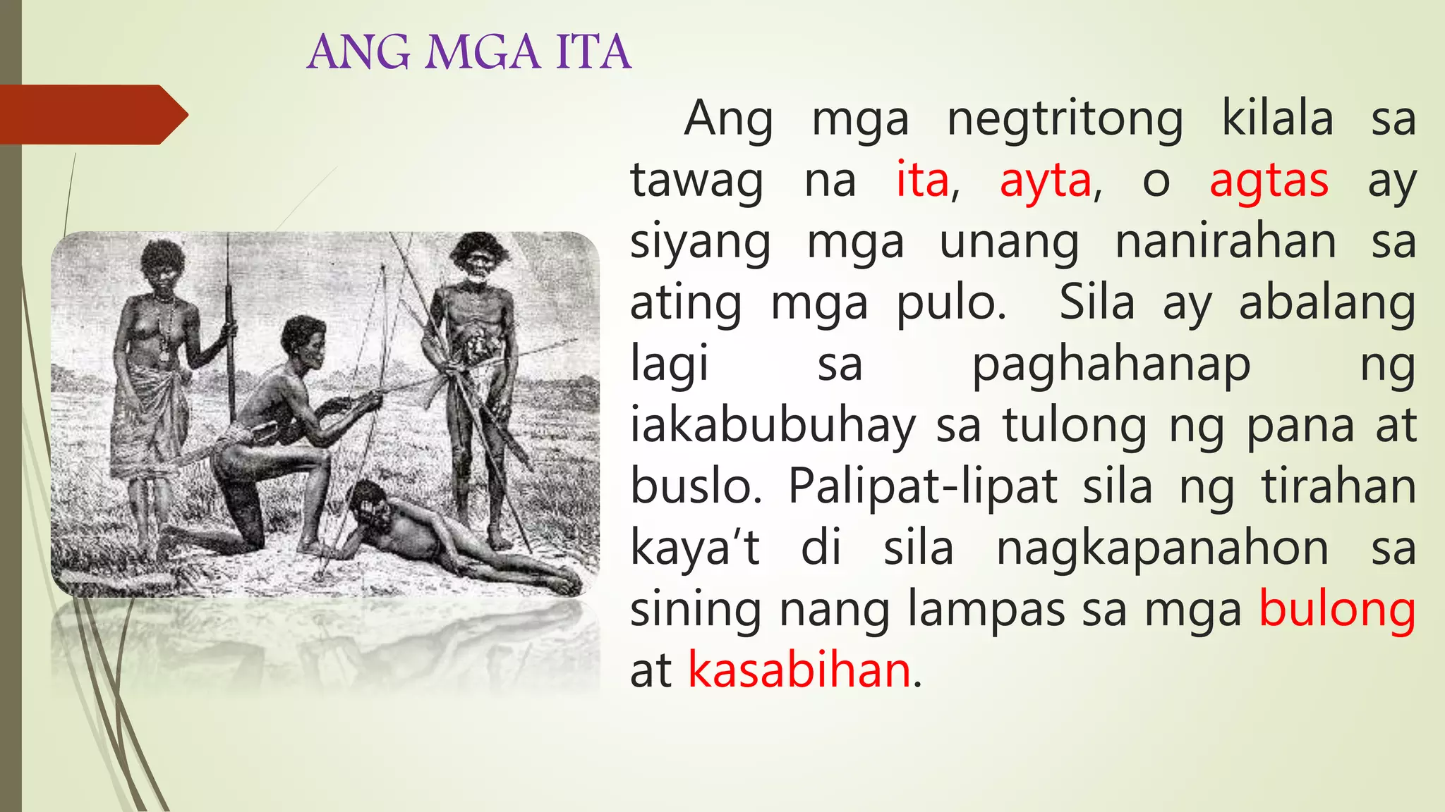 Katutubong Panitikang Filipino (Kasaysayan ng Panitikang Pilipino) Ni ...