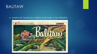 Katutubong musika ng Pilipinas | PPT