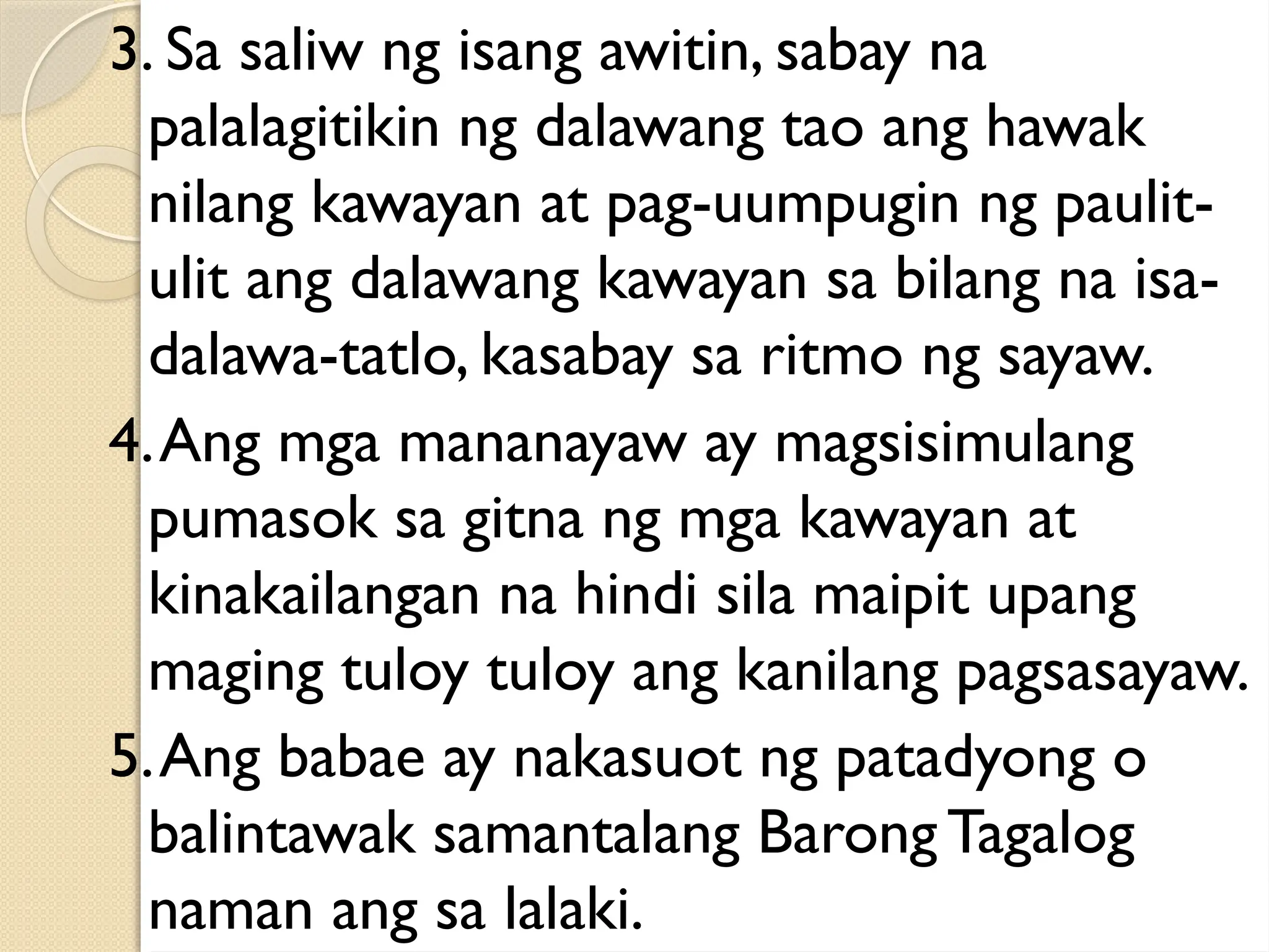 Ang Katutubong Sayaw at mga Kasanayan nito | PPTX