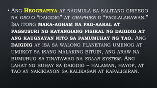 Katuturan at Estruktura ng Daigdig.pptx