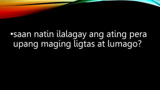 KATUTURAN NG PAGKONSUMO AT PAG IIMPOK.pptx
