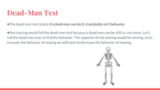 Behavior Analysis with Lily the Beagle | PPT