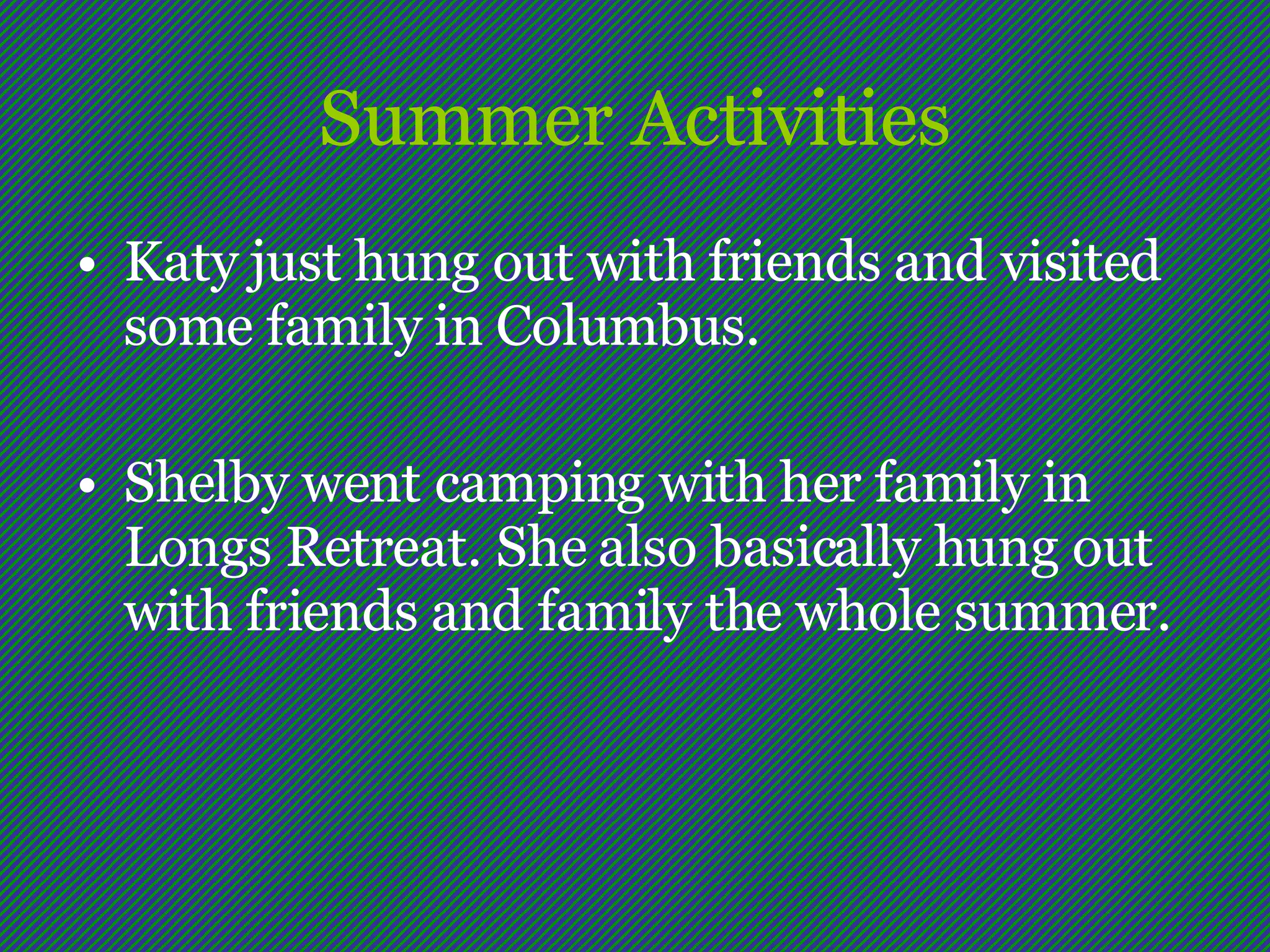 shelby and katy. | PPT