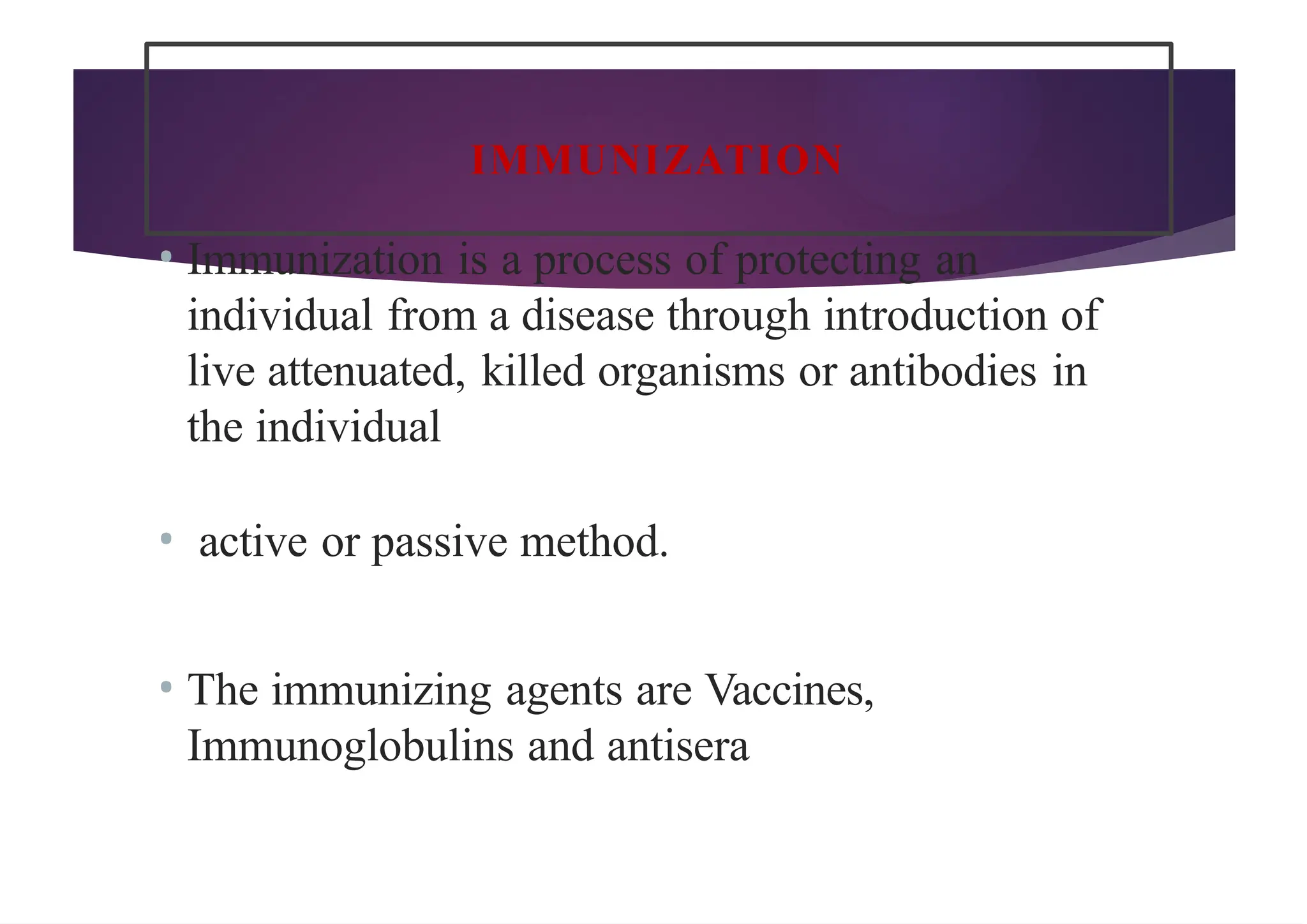 immunisation and vaccination in pediatrics | PPTX